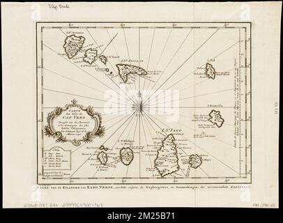 Carte des Isles du Cap Verd , Cape Verde, Maps, Early works to 1800 ...