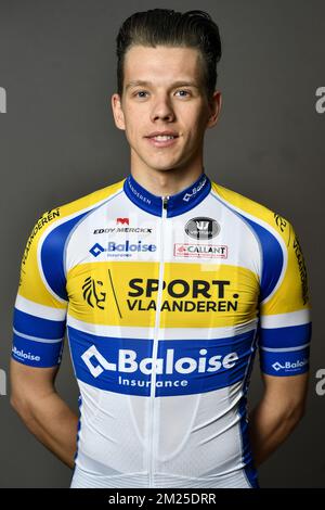 Belgian Kenneth Van Rooy of Sport Vlaanderen - Baloise pictured in ...