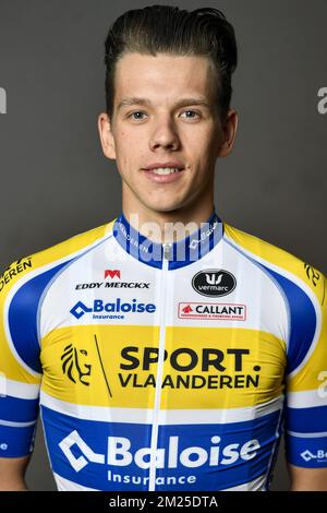 Belgian Kenneth Van Rooy of Sport Vlaanderen - Baloise pictured in ...