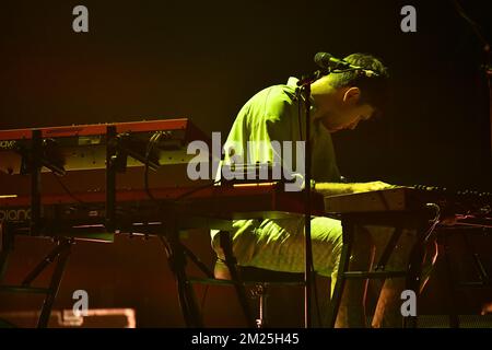 Governors Ball - James Blake in concert Stock Photo - Alamy