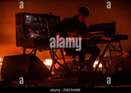 Governors Ball - James Blake in concert Stock Photo - Alamy
