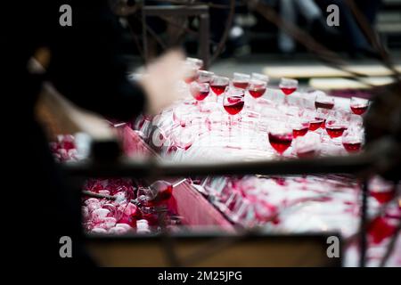 Illustration picture shows the premiere of Miniaturen of Royal De Luxe ...
