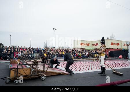Illustration picture shows the premiere of Miniaturen of Royal De Luxe ...