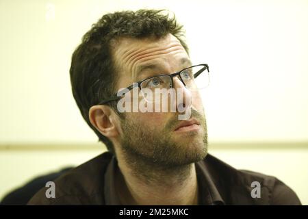 Thibault Zaleski of CNAPD pictured during a hearing of the ...