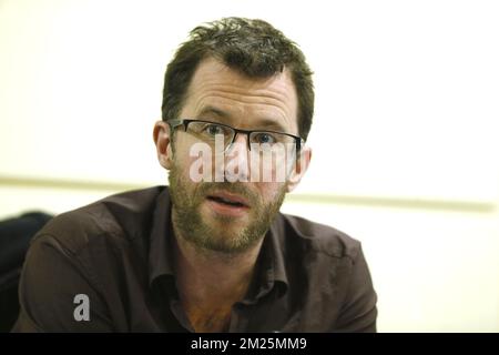 Thibault Zaleski of CNAPD pictured during a hearing of the ...