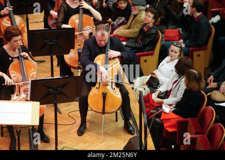 Illustration picture shows a gala concert of the Queen Paola foundation ...