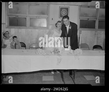 Catherine Ethel Amos married to Richard H. Orleans , Brides, Receptions ...