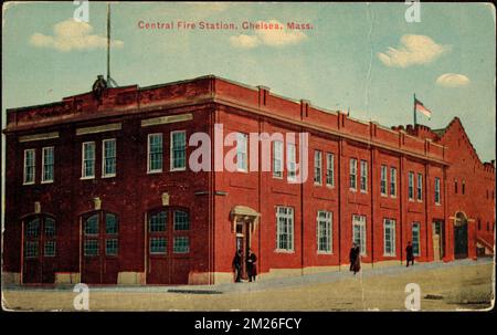 Chelsea, Mass. Central fire station , Fire stations. Chelsea Public ...