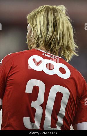 Standard's Jonathan Legear pictured during the Jupiler Pro League match ...
