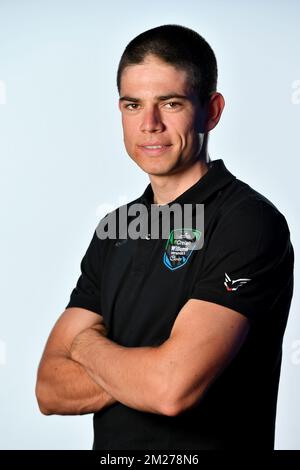 Belgian Wout van Aert of Crelan-Vastgoedservice pictured in action ...