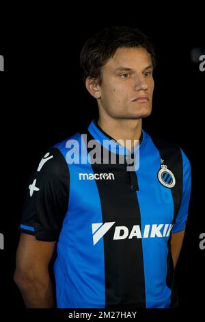 Club's Jelle Vossen pictured during the fifth day of the winter ...