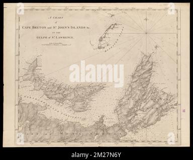 A chart of Nova Scotia , Nautical charts, Nova Scotia, Early works to ...