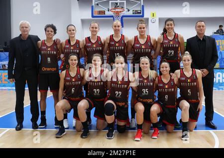 Belgian Cats Kim Mestdagh and Belgian Cats Assistant Coach Pierre ...