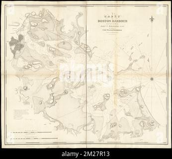 Boston Harbor, Massachusetts , Nautical charts, Massachusetts, Boston ...
