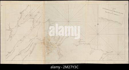 A chart of Nova Scotia , Nautical charts, Nova Scotia, Early works to ...