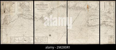 A chart of Nova Scotia , Nautical charts, Nova Scotia, Early works to ...