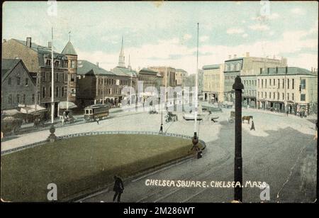 The square, Chelsea, Mass. , Streets, Cities & towns. Chelsea Public ...