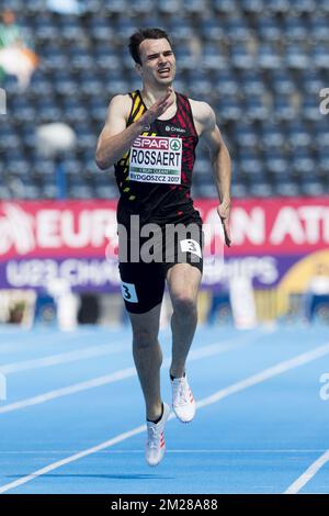 Michael Rossaert pictured in action during the men's 400m the IFAM ...