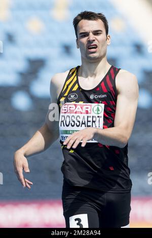 Michael Rossaert pictured in action during the men's 400m the IFAM ...
