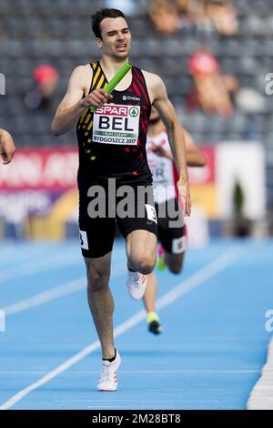 Michael Rossaert pictured in action during the men's 400m the IFAM ...
