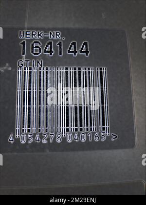 Barcode identification | Identification par code barre 07/09/2017 Stock ...