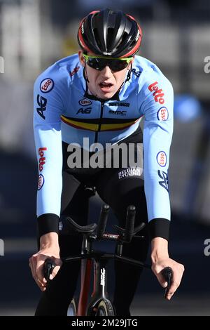 Belgian Nathan Van Hooydonck of BMC Racing Team pictured after stage 4 ...
