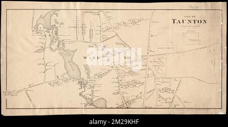 Map of Taunton , Taunton Mass., Maps Norman B. Leventhal Map Center ...