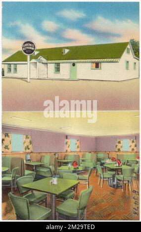 Clarence's Restaurant , Restaurants, Tichnor Brothers Collection ...