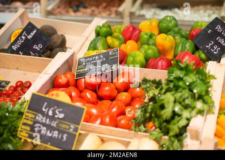 Vegetables. | Légumes. 05/05/2016 Stock Photo - Alamy