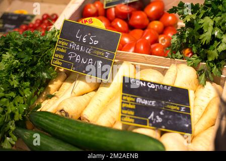 Vegetables. | Légumes. 05/05/2016 Stock Photo - Alamy