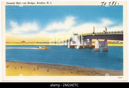 Coastal Highway Bridge, Avalon, N. J. , Bridges, Beaches, Tichnor ...