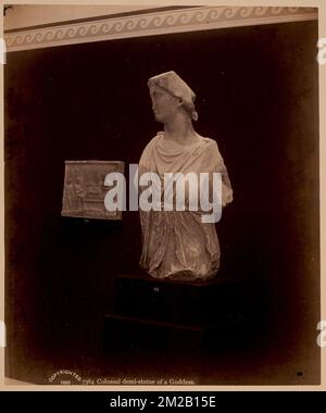 Colossal demi-statue of a goddess , Antiquities, Sculpture, Goddesses ...