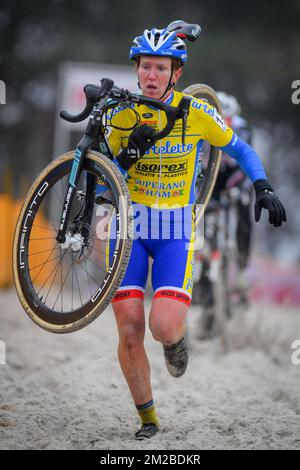 Belgian Kim Van De Steene, Dutch Lucinda Brand and Belgian Loes Sels ...