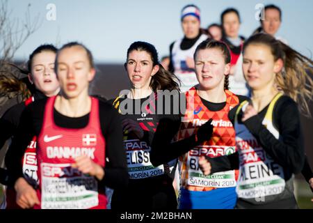Paulien Nelissen the U20 Women Race at the European Cross Country ...