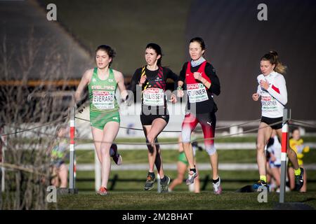 Paulien Nelissen the U20 Women Race at the European Cross Country ...