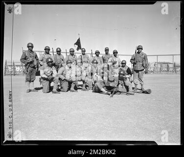 Company 'M,' commanded by Captain Elmer Hatton , Military officers ...
