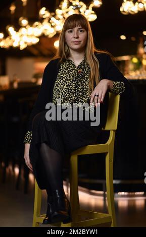 director Eva Cools poses for the photographer during the presentation ...