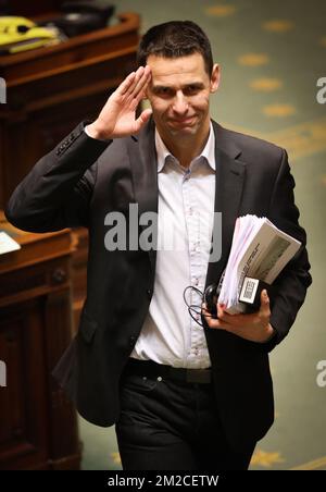 Ecolo-Groen's Jean-Marc Nollet and Ecolo chairman Patrick Dupriez ...