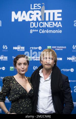 actor Jeremie Renier pictured during the 8th edition of the Magritte du ...