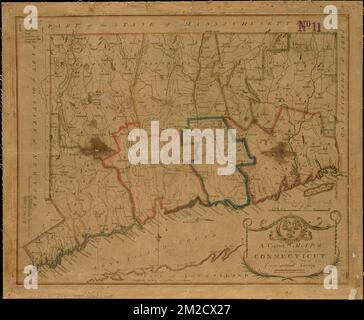 Connecticut , Connecticut, Maps, Early works to 1800, Connecticut ...