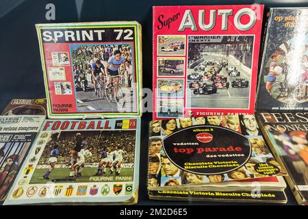 Vintage Panini sticker albums from the seventies about football ...