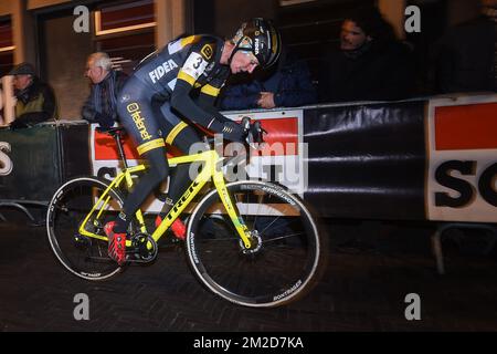 Belgian Ellen Van Roy pictured in action during the women's race of the ...