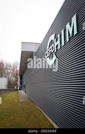 Illustration picture shows the logo outside Cefochim in Seneffe ...
