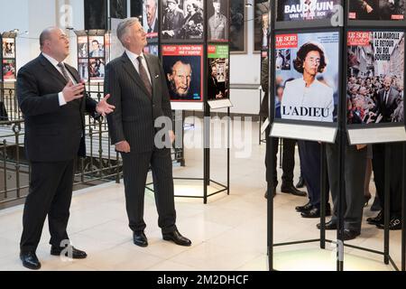 SoirMag Journalist Pierre De Vuyst, Princess Sibilla of Luxembourg ...