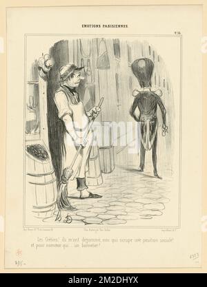 Les crétins! Ils m'ont dégommé.... Honoré Daumier (1808-1879 ...