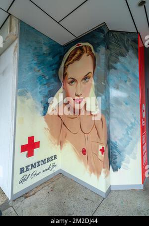 australian red cross op shop for sale of items to raise funds, sydney ...