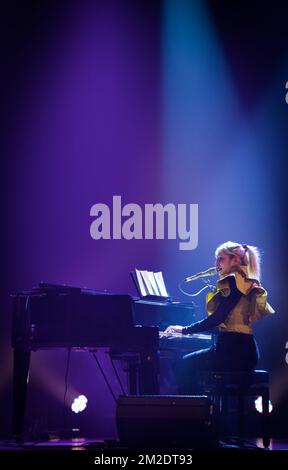 Alice on the roof aka Alice Dutoit performs at the first day of the ...