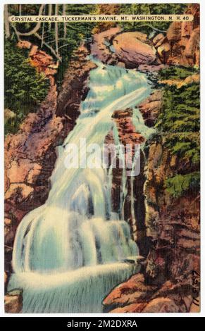 Crystal Cascade, Tuckerman's Ravine, Mt. Washington, N.H. , Waterfalls ...