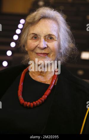 Professor Dame Gillian Beer poses for the photographer at the ...
