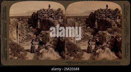 Cyclopean gateway of 'wall-girt Tiryns' ancient when Homer sang - N.N.W ...